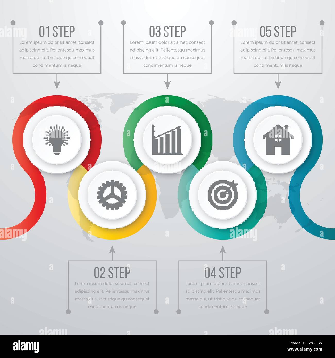 Timeline Vector 3d Infographic Stock Vector Image & Art - Alamy