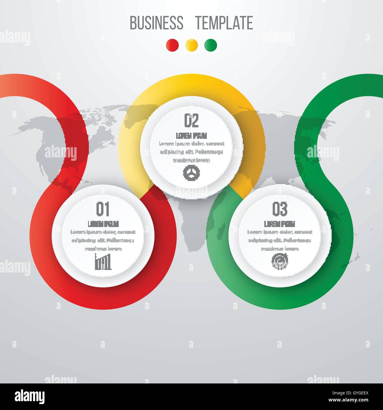 infographics three options Stock Vector Image & Art - Alamy