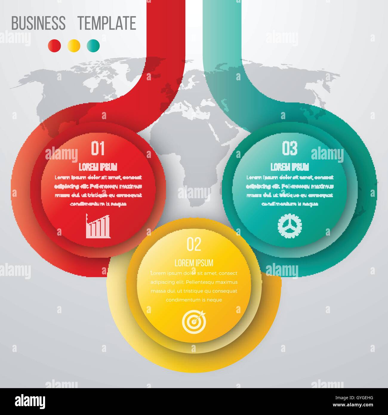 infographics three options Stock Vector Image & Art - Alamy