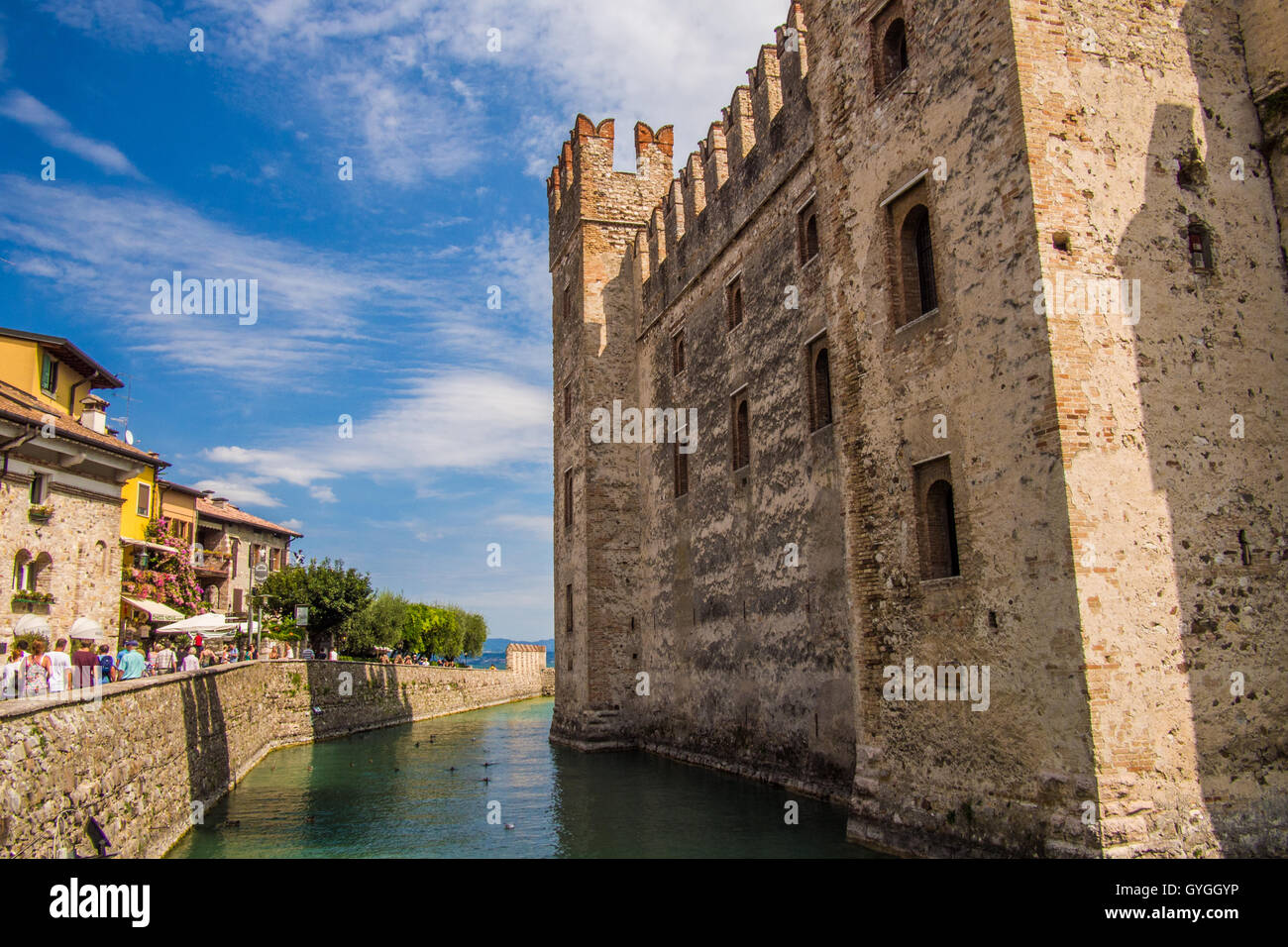 Sirmione castle lake garda hi-res stock photography and images - Alamy