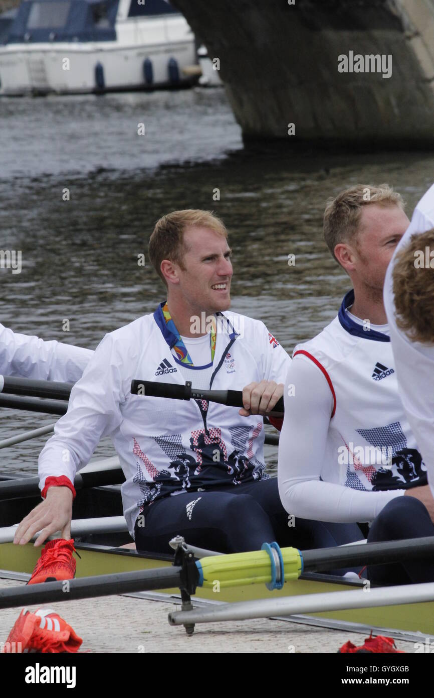 George Nash of Team GB Rowing Team in Henley on Thames Stock Photo - Alamy