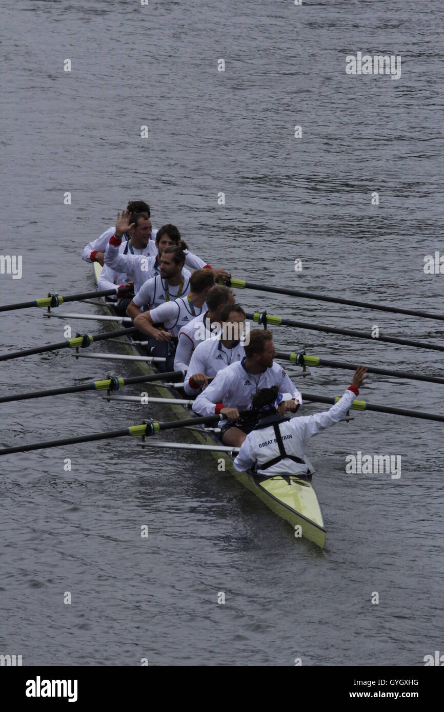 Team GB Male Squad Rowing Team in Henley on Thames Stock Photo - Alamy