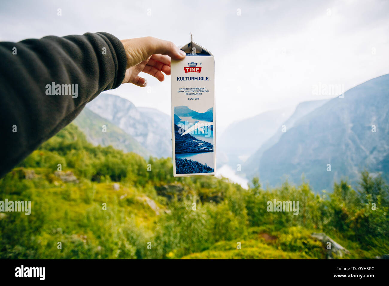 Tine milk hi-res stock photography and images - Alamy