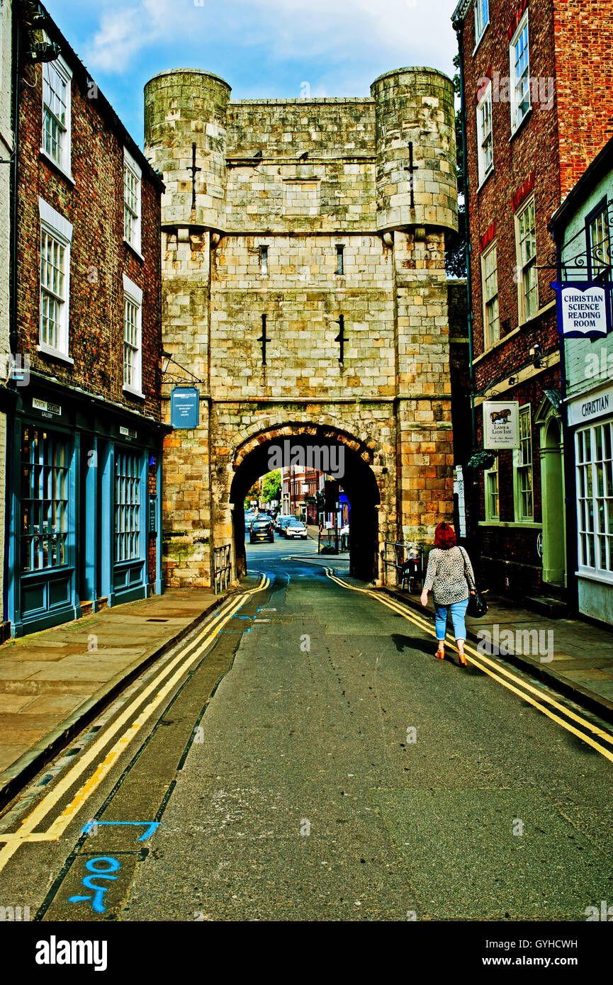 Bootham Bar , York Stock Photo - Alamy