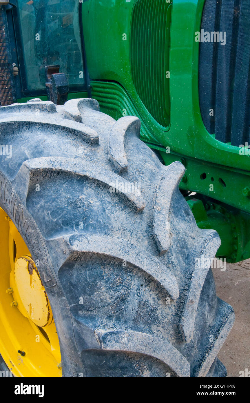 Tractor Wheel High Resolution Stock Photography and Images - Alamy