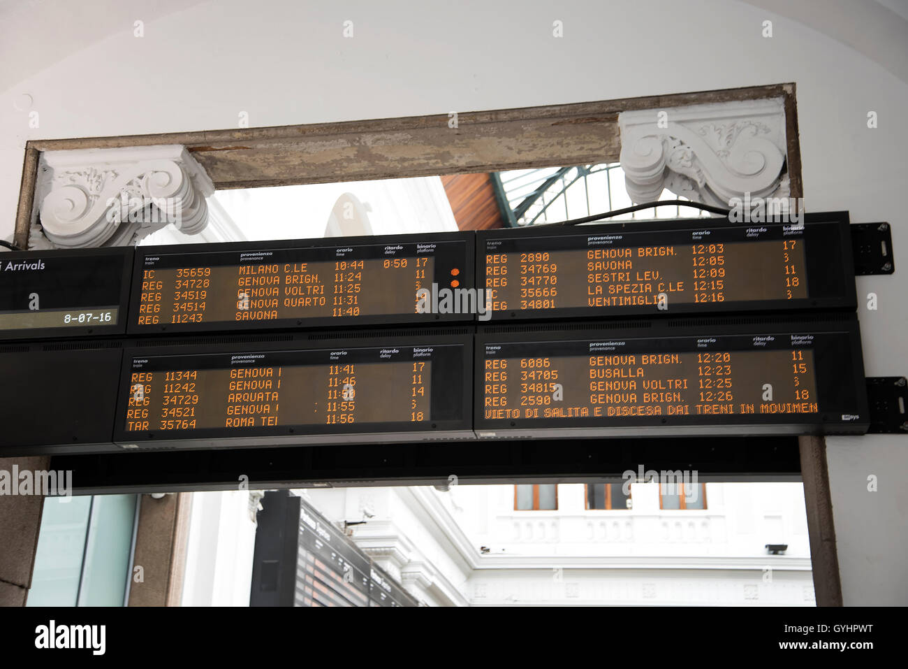 Genova Piazza Principe railway station is the central station of Genoa ...