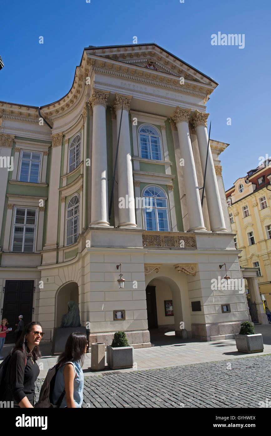 Prague Opera Estates Theatre Stock Photo - Alamy