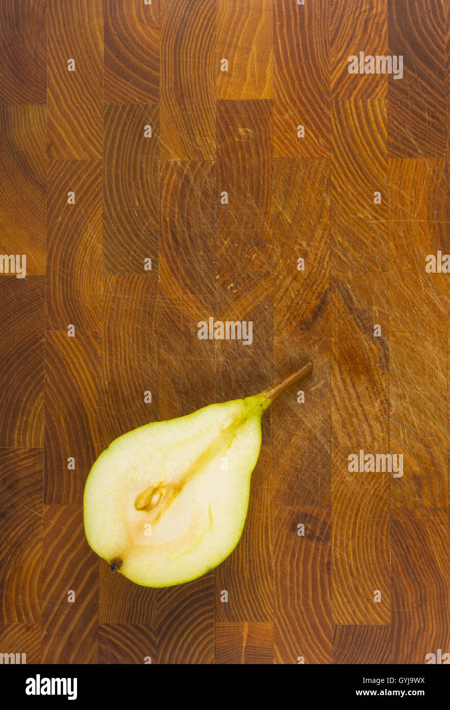 Pear cross section close up hi-res stock photography and images - Alamy
