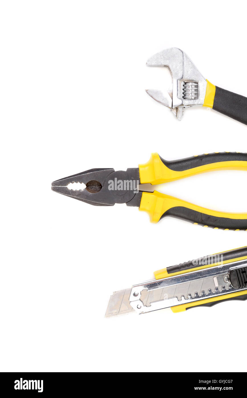Various working tools Stock Photo - Alamy