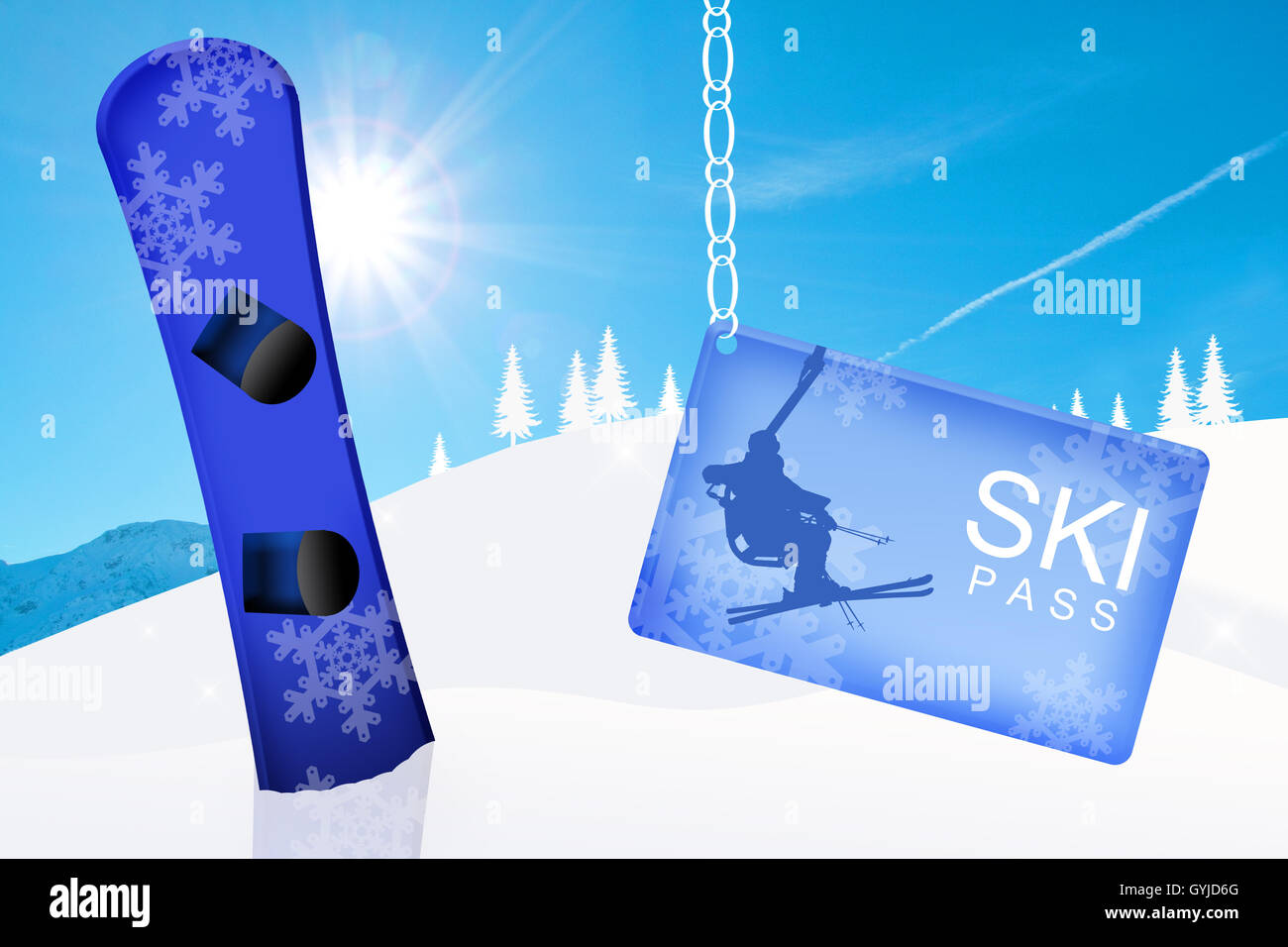 Skipass card hi-res stock photography and images - Alamy
