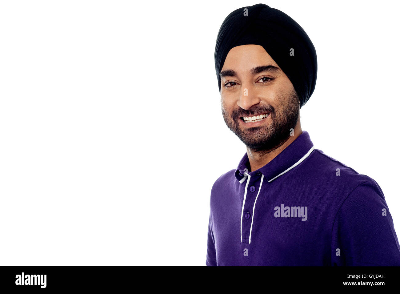 Smiling young Indian male model Stock Photo - Alamy