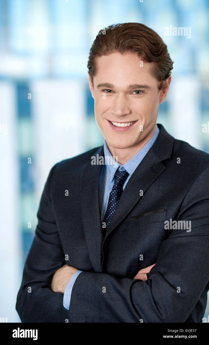 Smart male business professional Stock Photo - Alamy