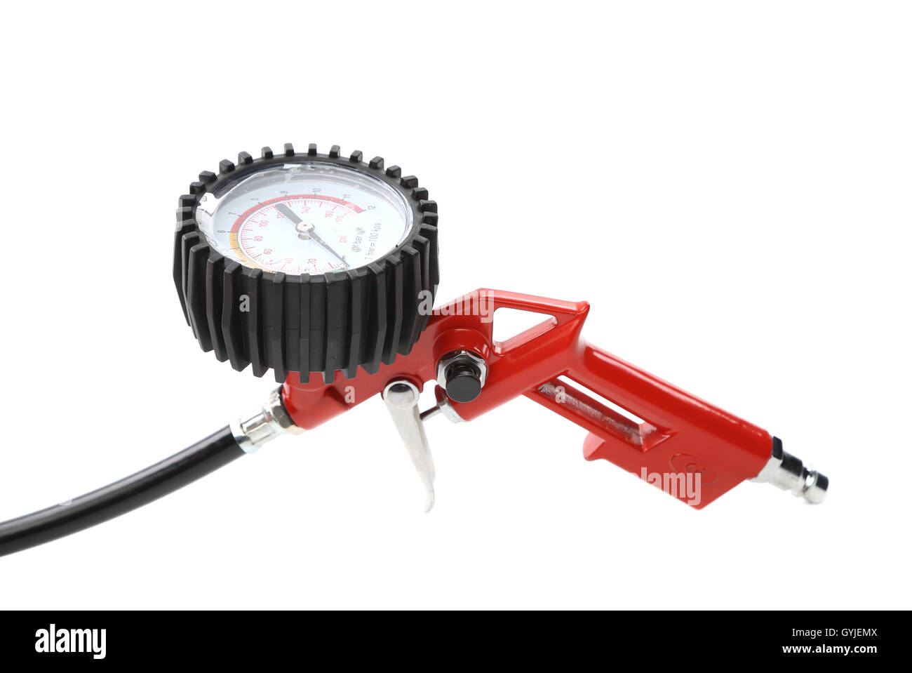 Close up of manometer for car tyre Stock Photo - Alamy