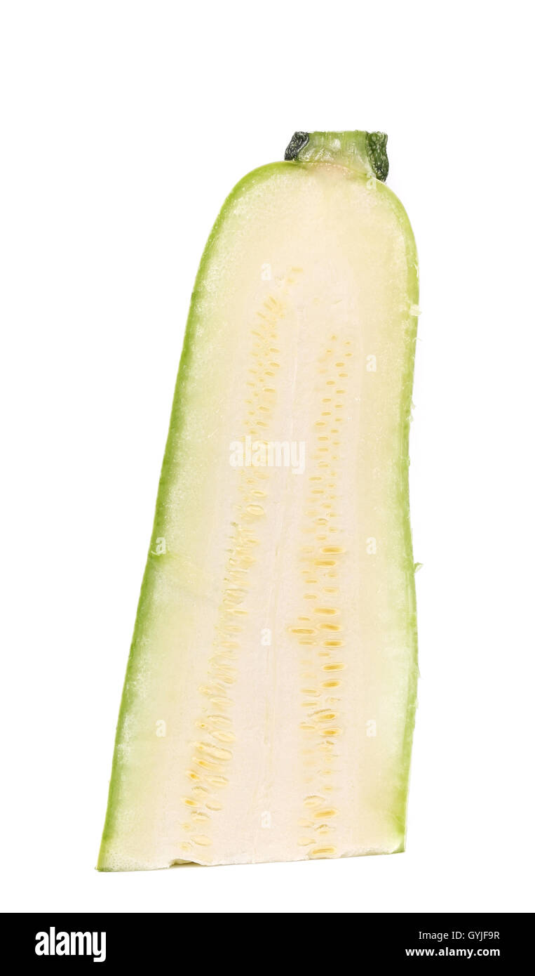 half marrow vegetable cut along Stock Photo - Alamy