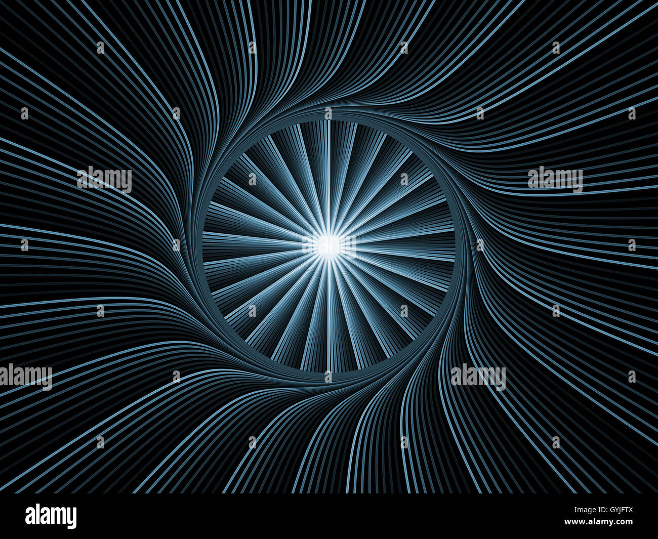 Fractal Burst Acceleration Stock Photo - Alamy