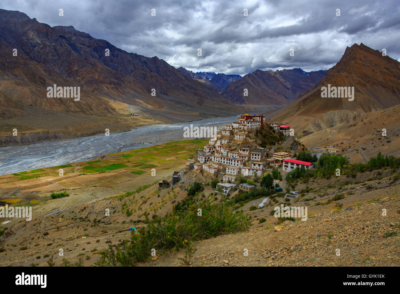 Ki Monastery - Spiti (Himachal Pradesh, India Stock Photo - Alamy
