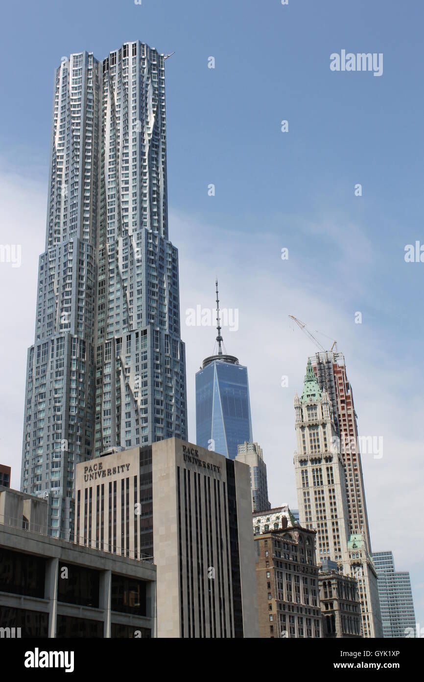 Buildings in downtown Manhattan, New York City Stock Photo - Alamy