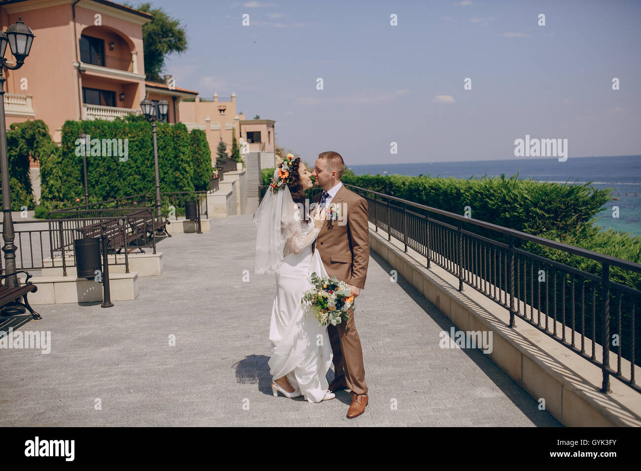 sunny wedding day Stock Photo - Alamy
