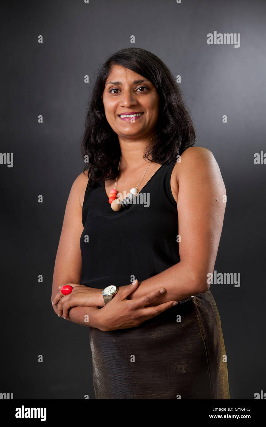 Chitra Ramaswamy, the Guardian journalist, at the Edinburgh ...