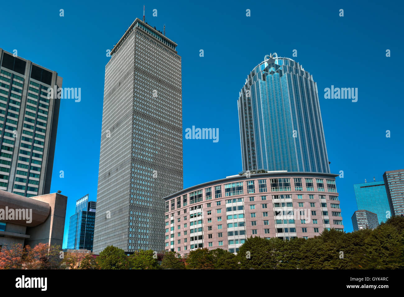 Prudential Tower in downtown Boston, Massachusetts, USA Stock Photo - Alamy