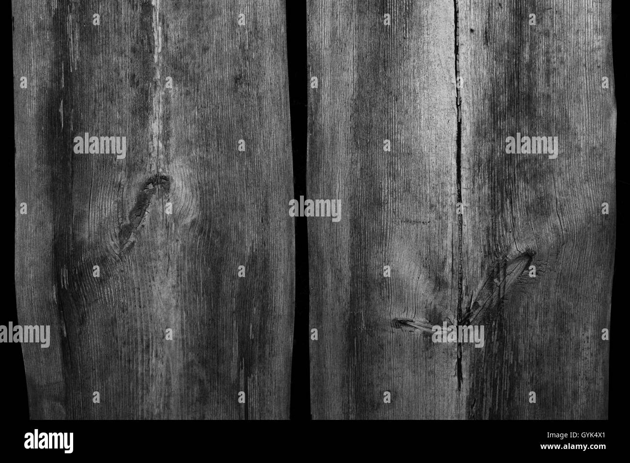Two big planks wood texture background Stock Photo - Alamy