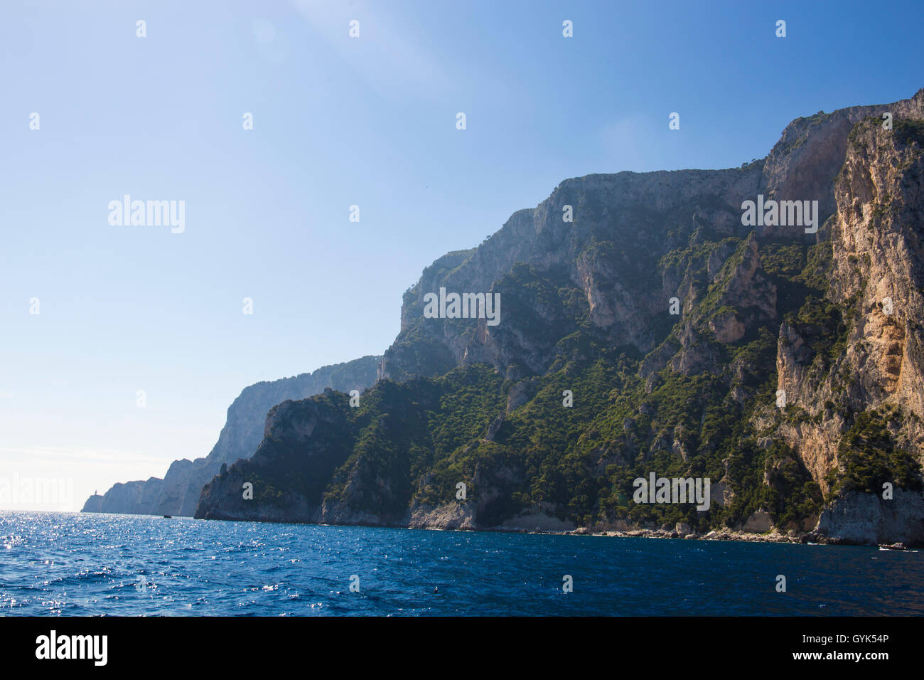 Capri ocean view hi-res stock photography and images - Alamy