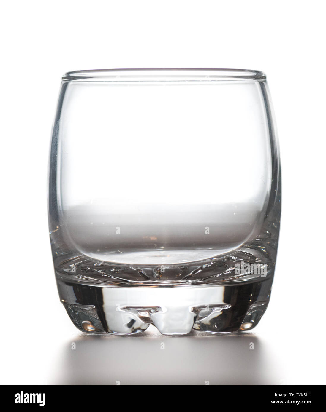 Empty glass isolated Stock Photo - Alamy
