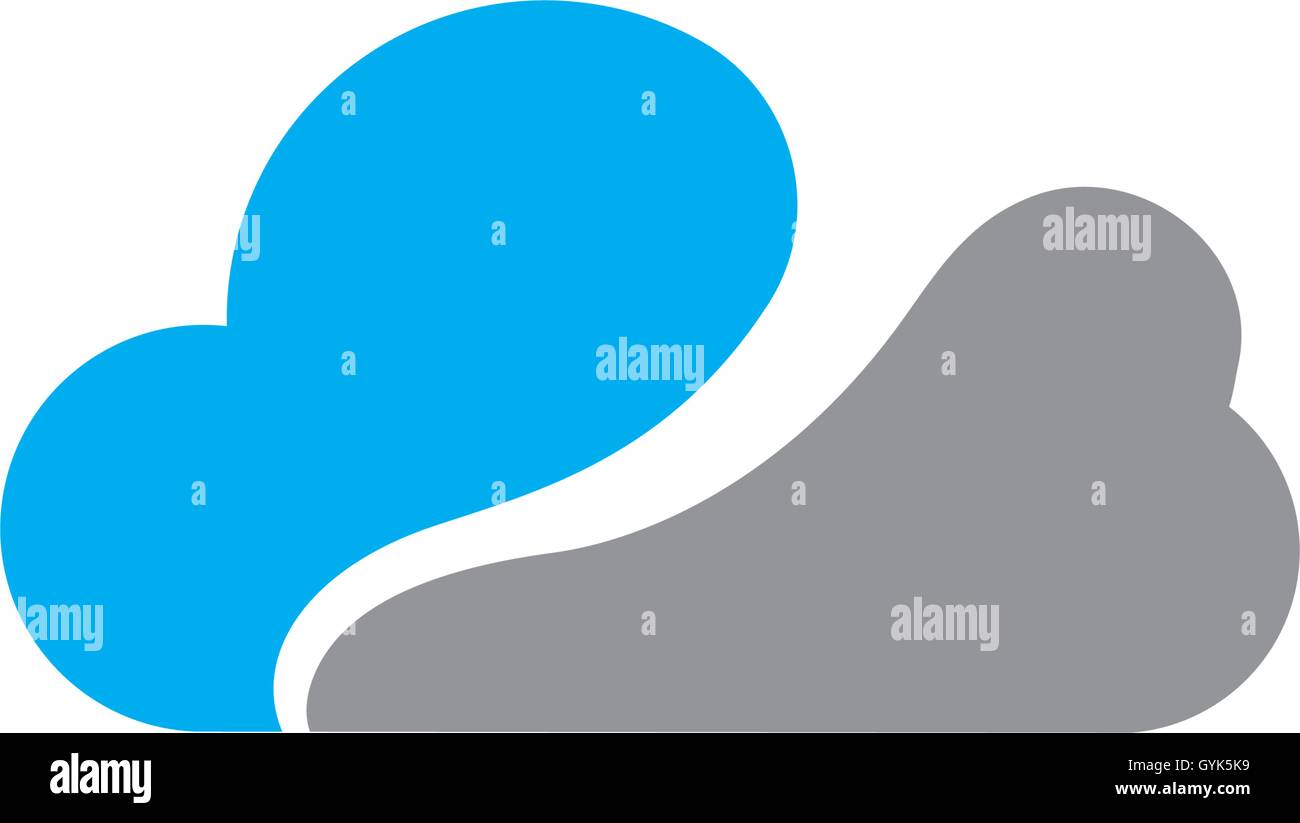 cloud Logo Template Stock Vector Image & Art - Alamy