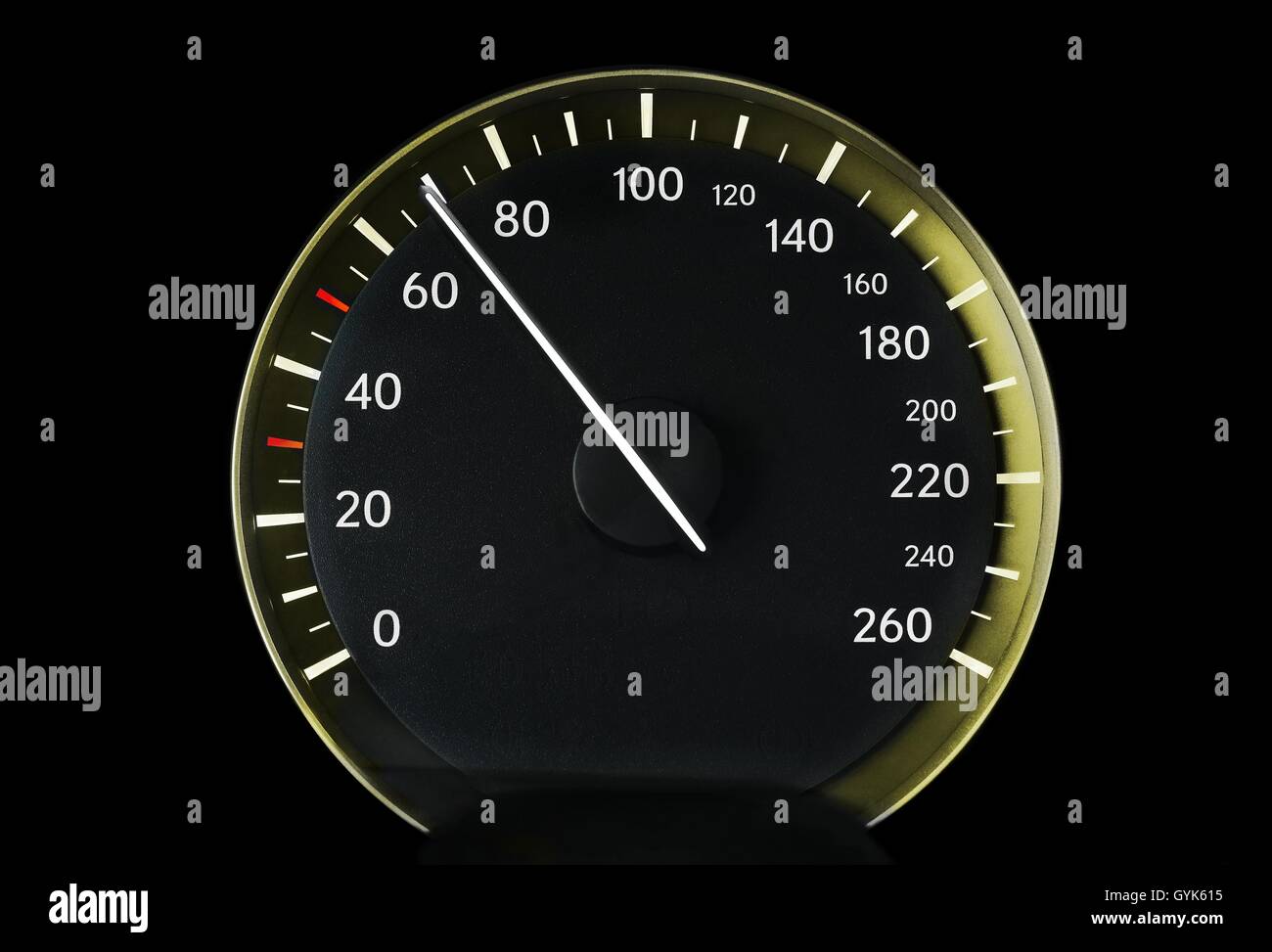 Speedometer of a car Stock Photo - Alamy