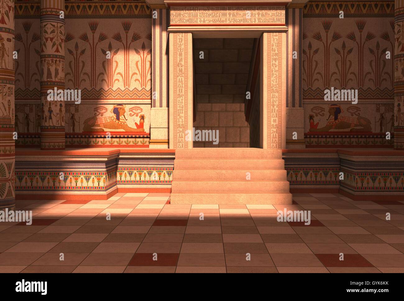 Palace of the pharaoh of egypt hi-res stock photography and images - Alamy