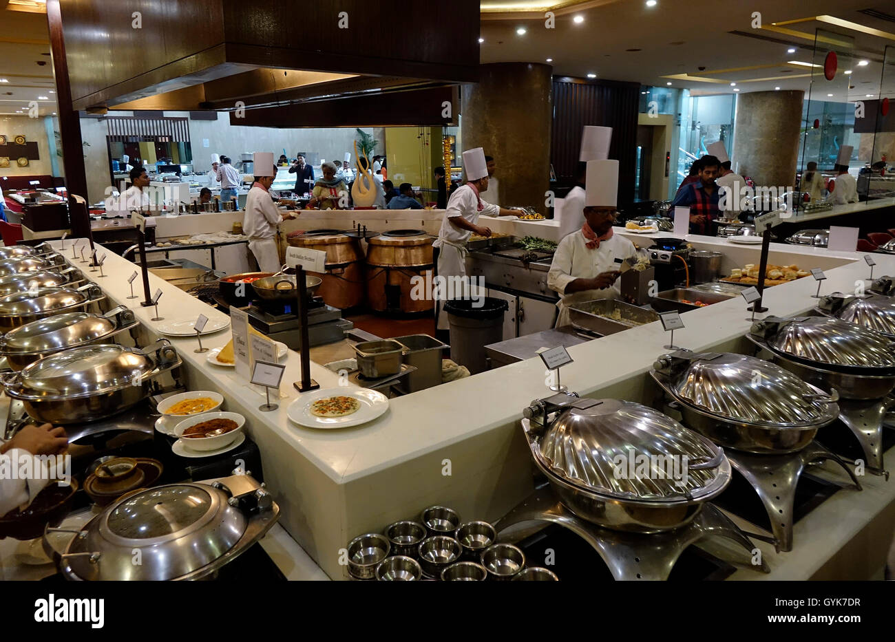 Indian Restaurant Kitchen High Resolution Stock Photography and Images ...