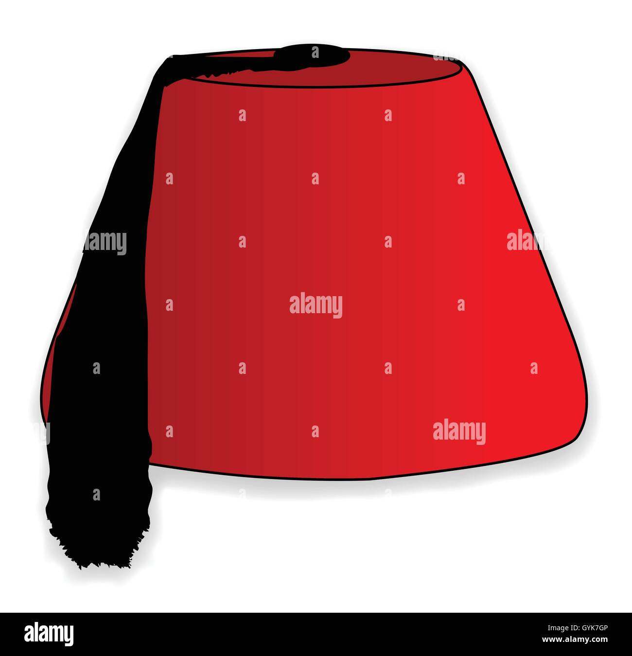 Fez hat nobody Stock Vector Images - Alamy
