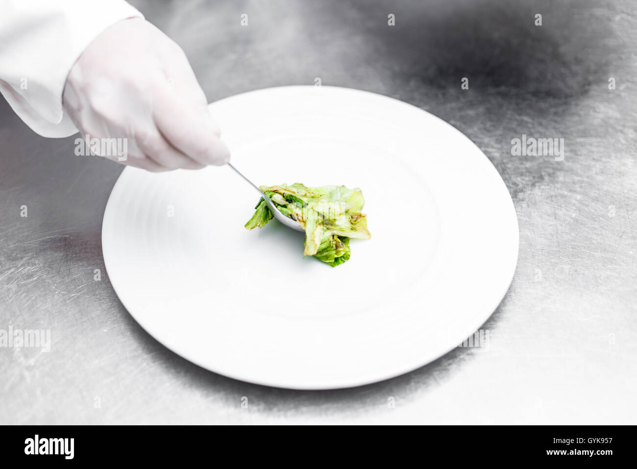 Lettuce garnish hi-res stock photography and images - Alamy