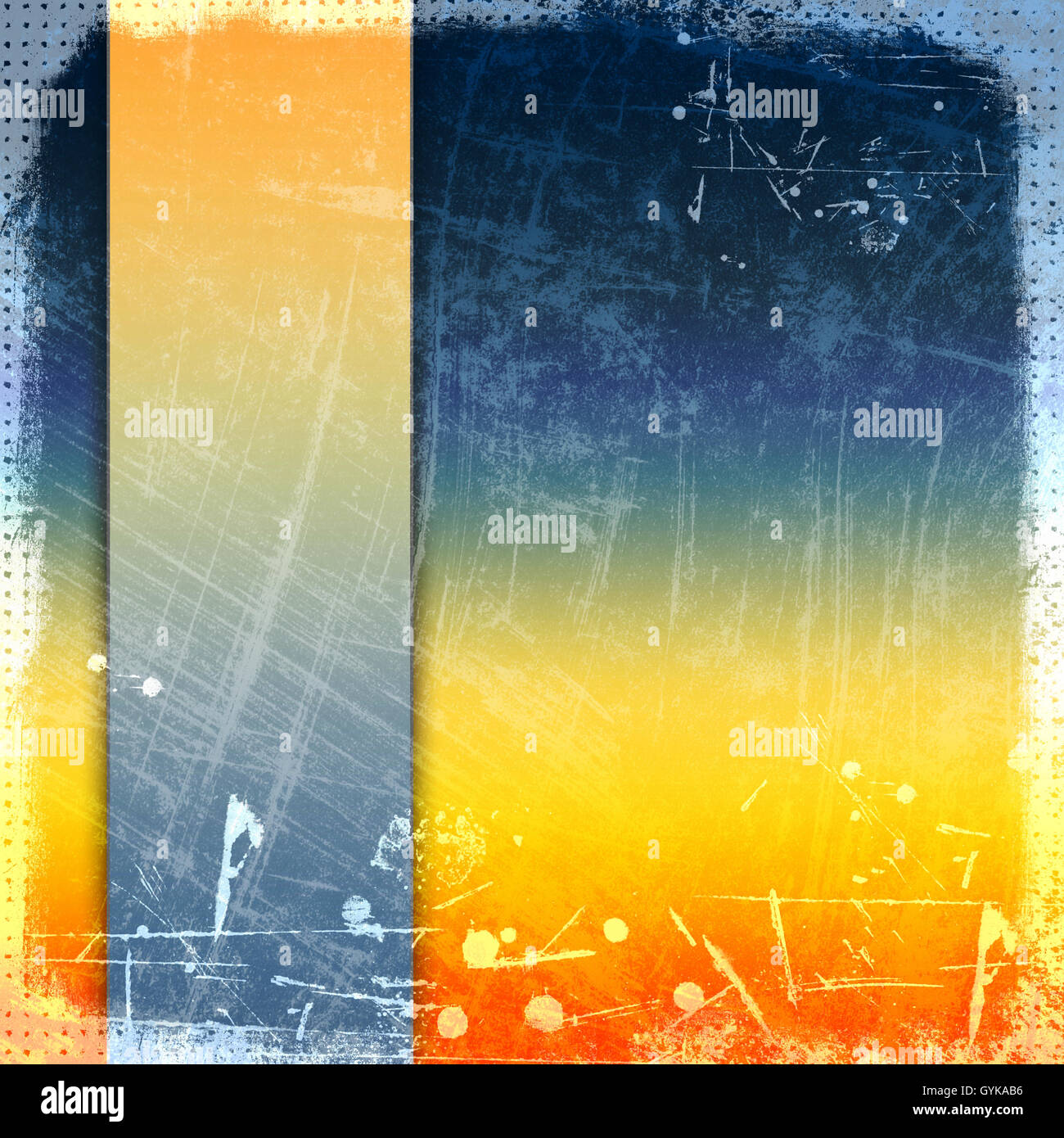 Grunge decoration poster with stripe Stock Photo - Alamy