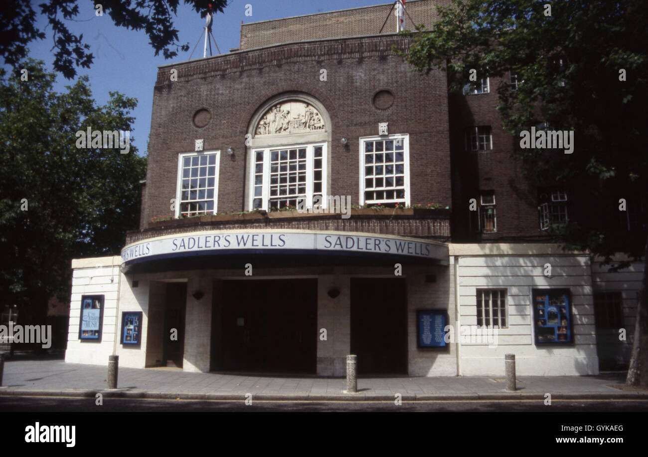 Sadlers Wells Dance Theatre, famed for the ballet company Photograph by ...