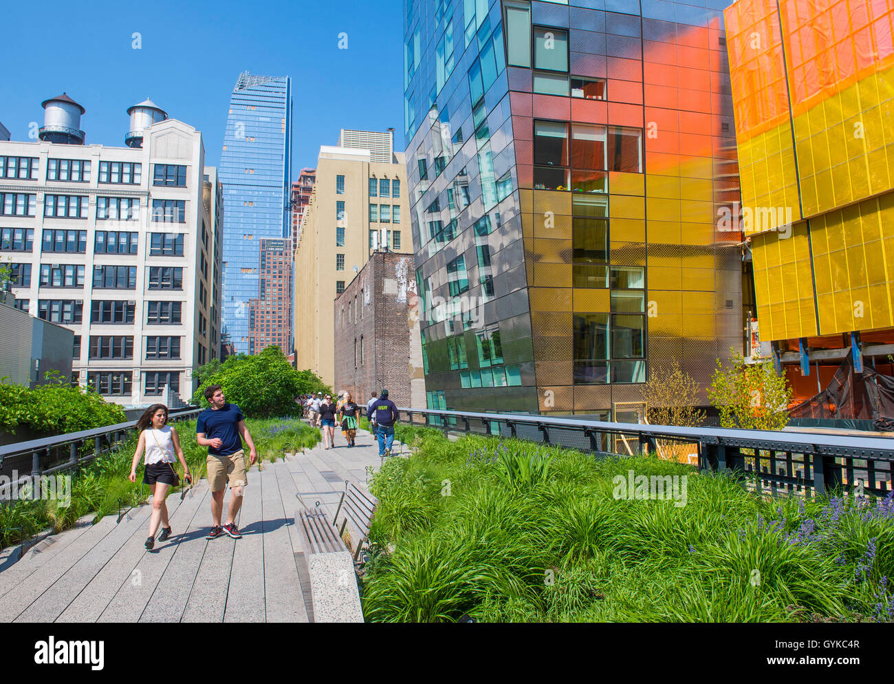The High Line Park in NYC Stock Photo - Alamy