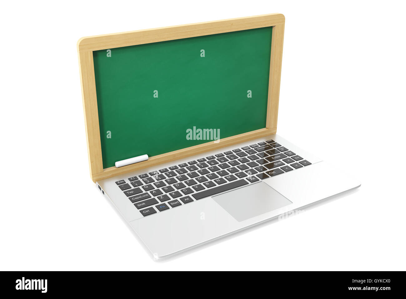 College library learning laptop Cut Out Stock Images & Pictures - Alamy