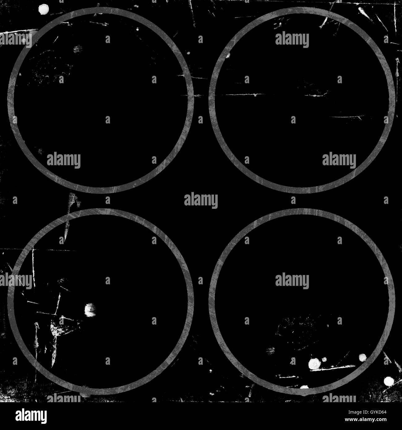 Circles pattern book design Black and White Stock Photos & Images - Alamy