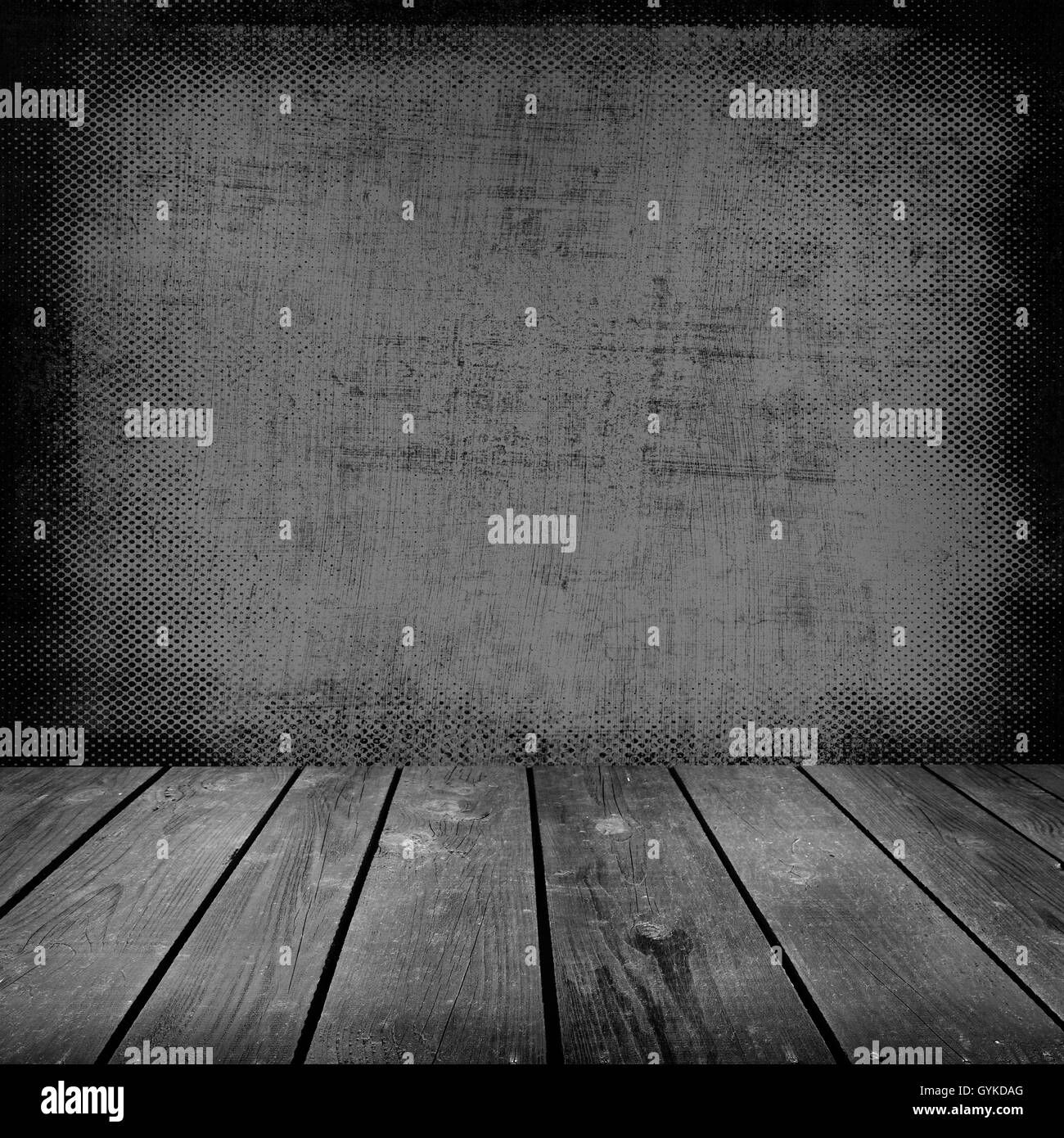 Old room and wooden floor Stock Photo - Alamy