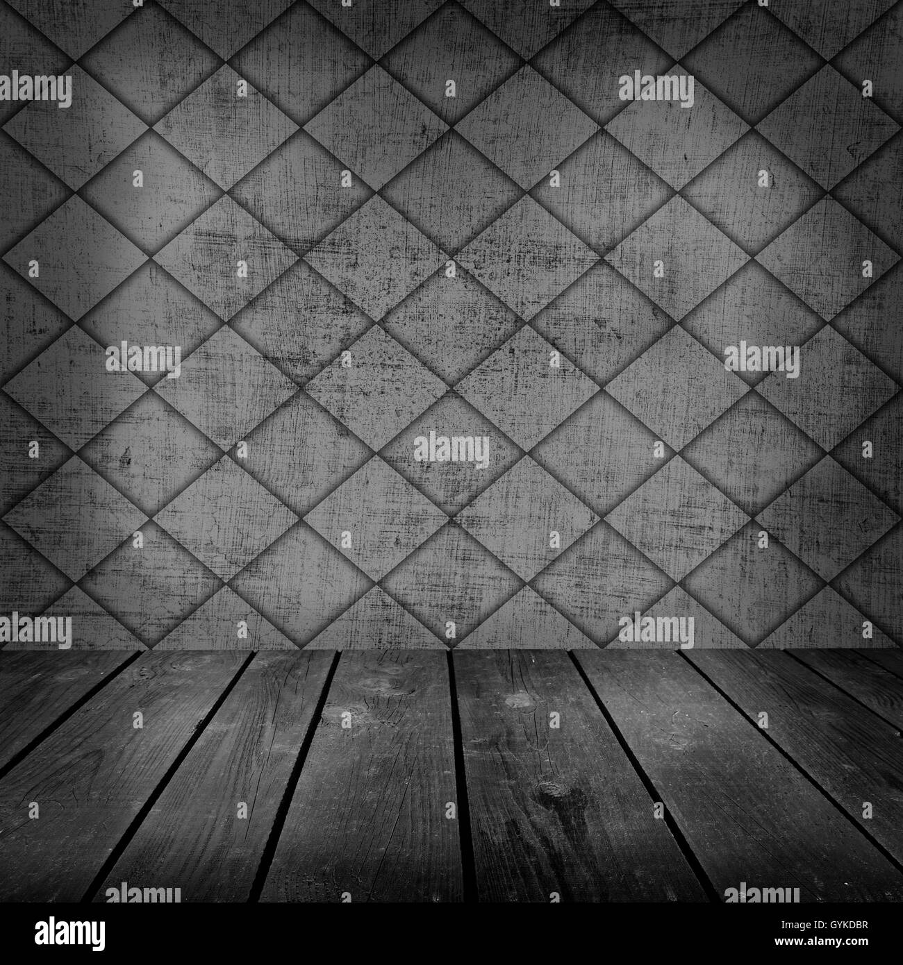 Old room with wooden floor Stock Photo - Alamy