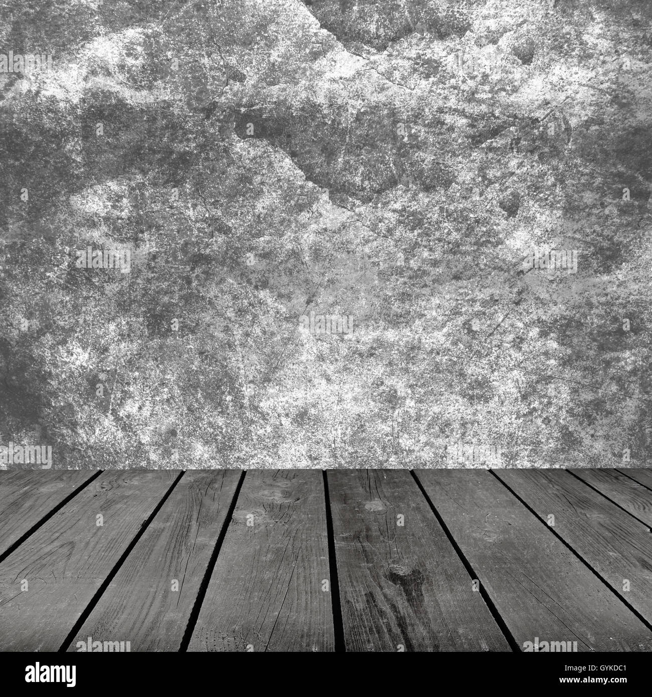 Old room and wooden floor Stock Photo - Alamy