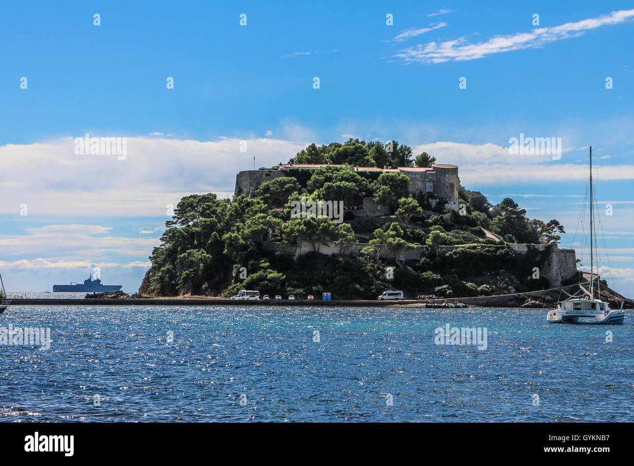 Fort de Bregançon Stock Photo - Alamy