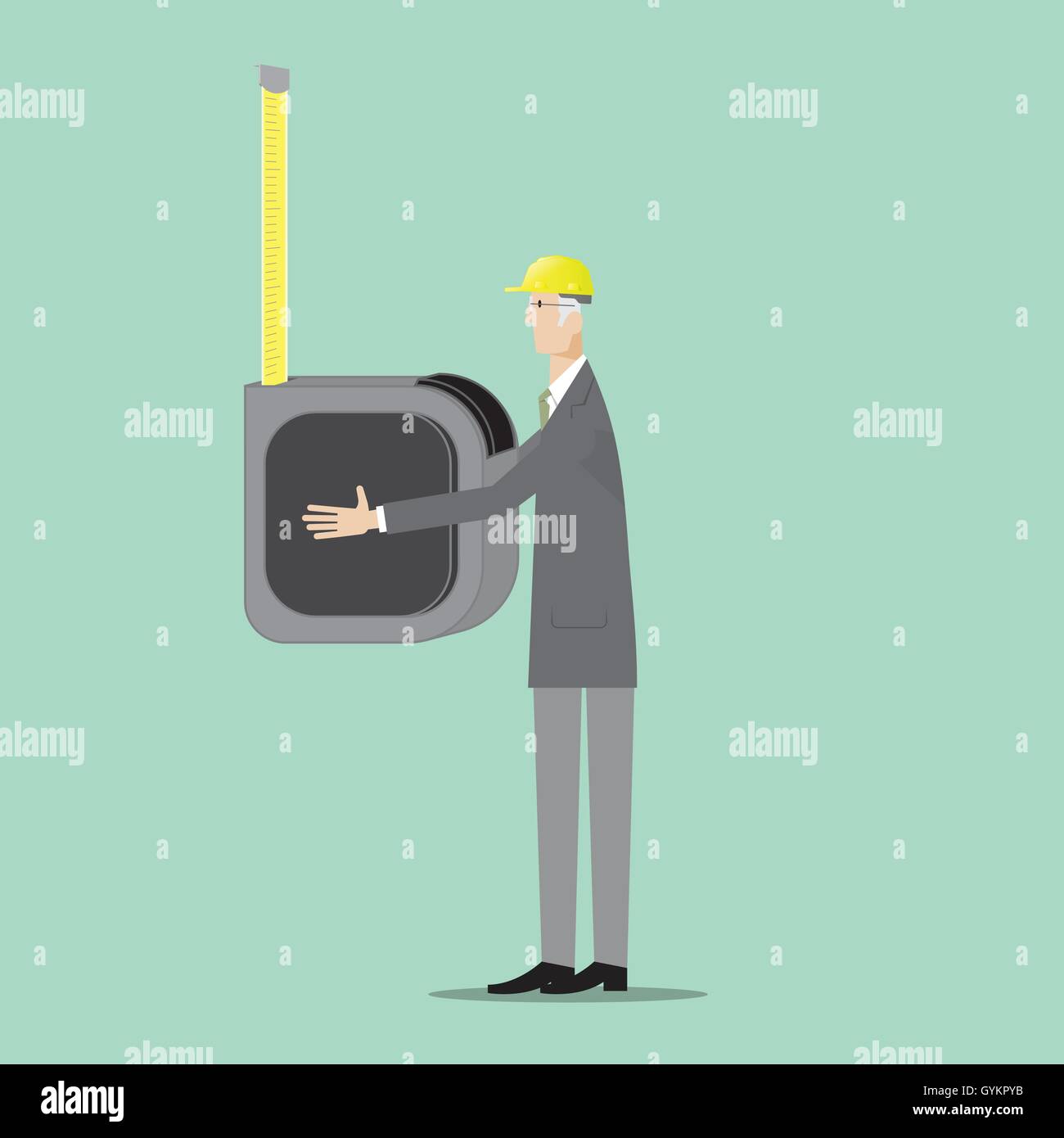 Architect ruler Stock Vector Images - Alamy