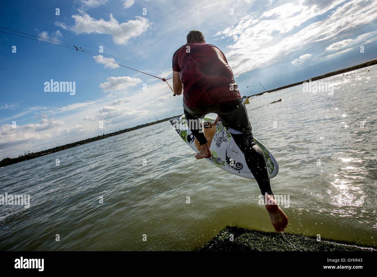 Surf jumps hi-res stock photography and images - Alamy