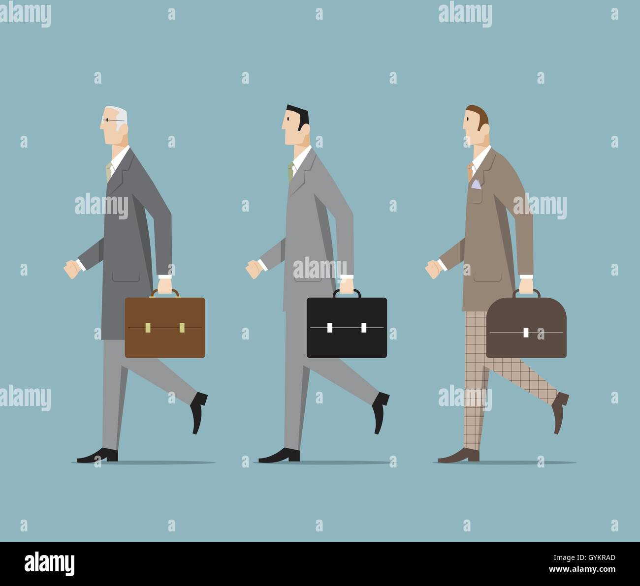 Three different types Stock Vector Images - Alamy