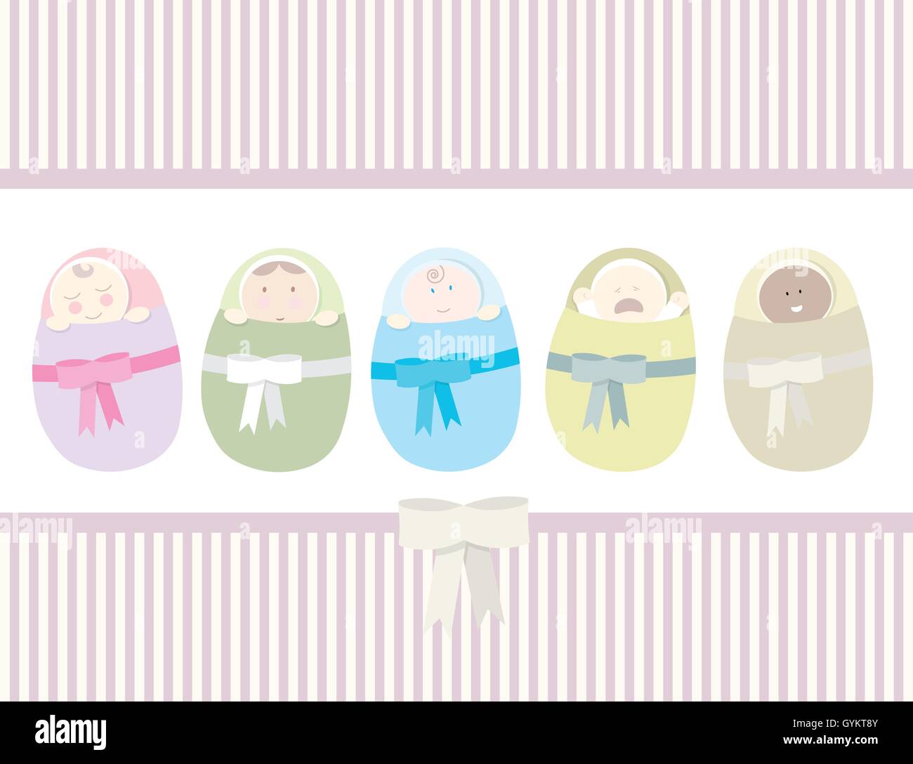 Newborns vector vectors Stock Vector Images - Alamy