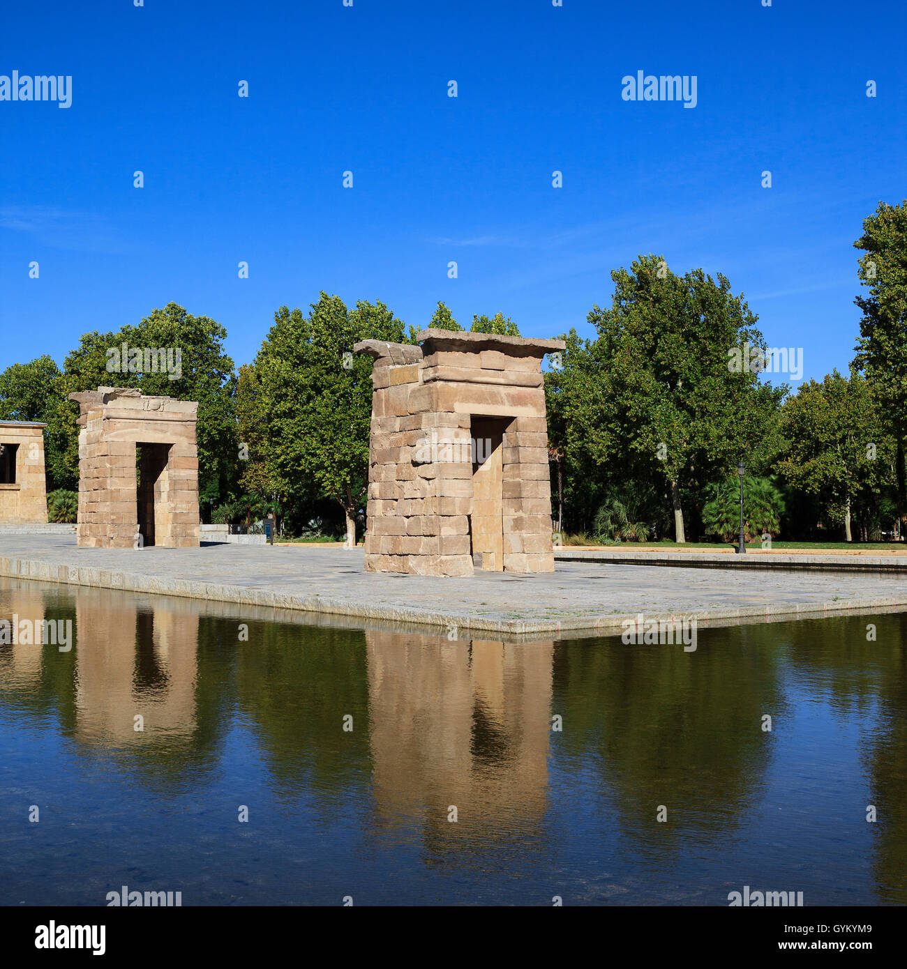 Famous Debod Temple Stock Photo - Alamy