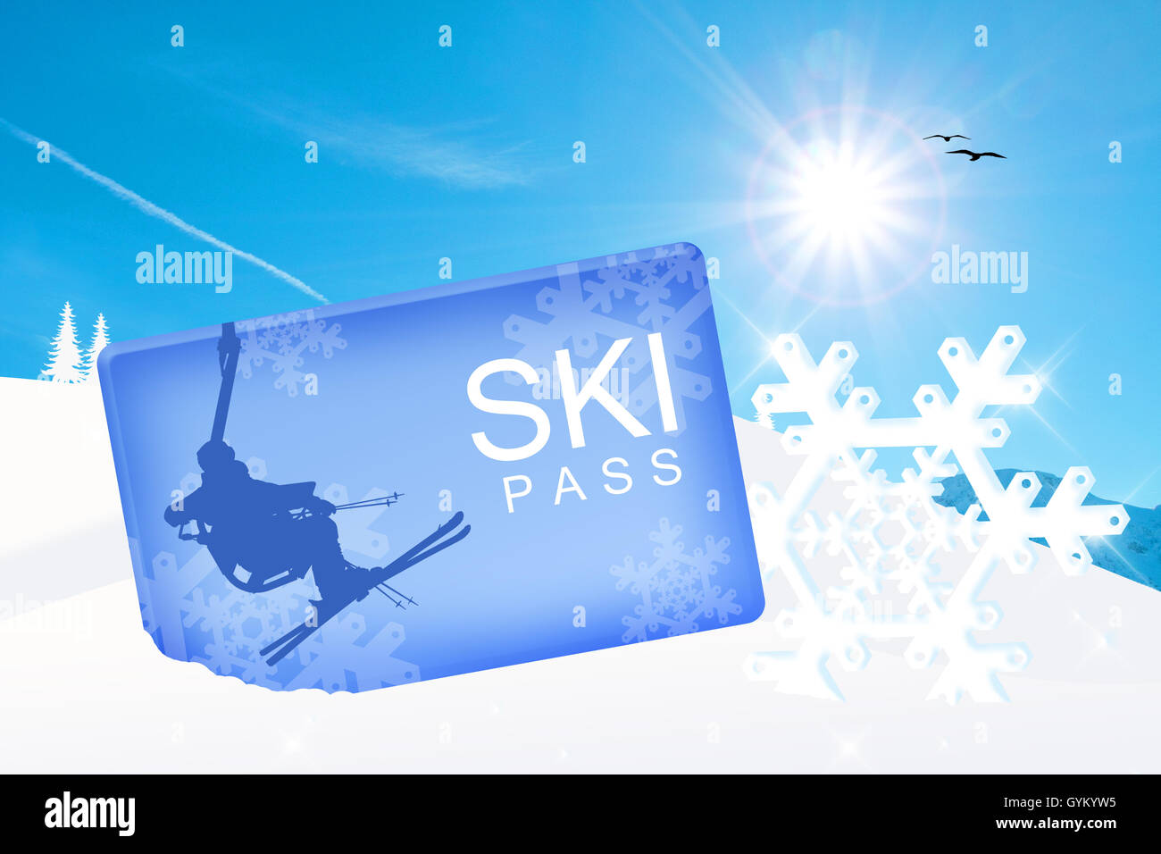 Skipass card hi-res stock photography and images - Alamy