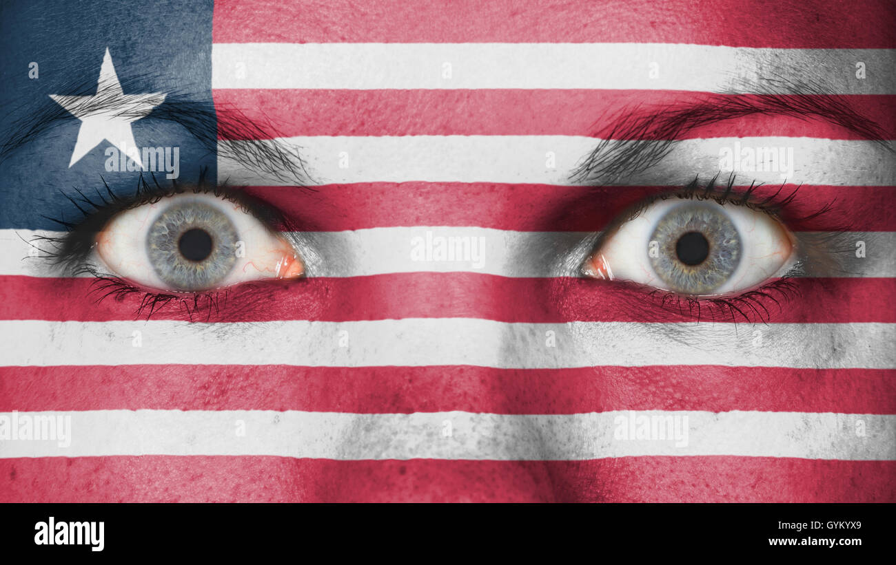 Liberian woman close up hi-res stock photography and images - Alamy