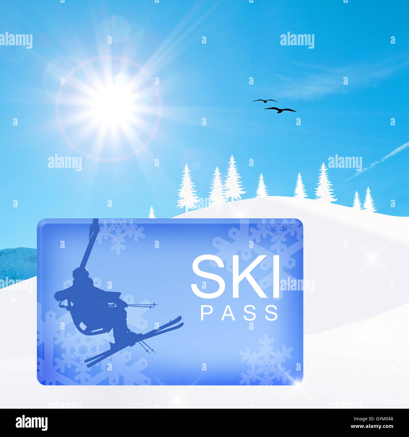 Skipass card hi-res stock photography and images - Alamy